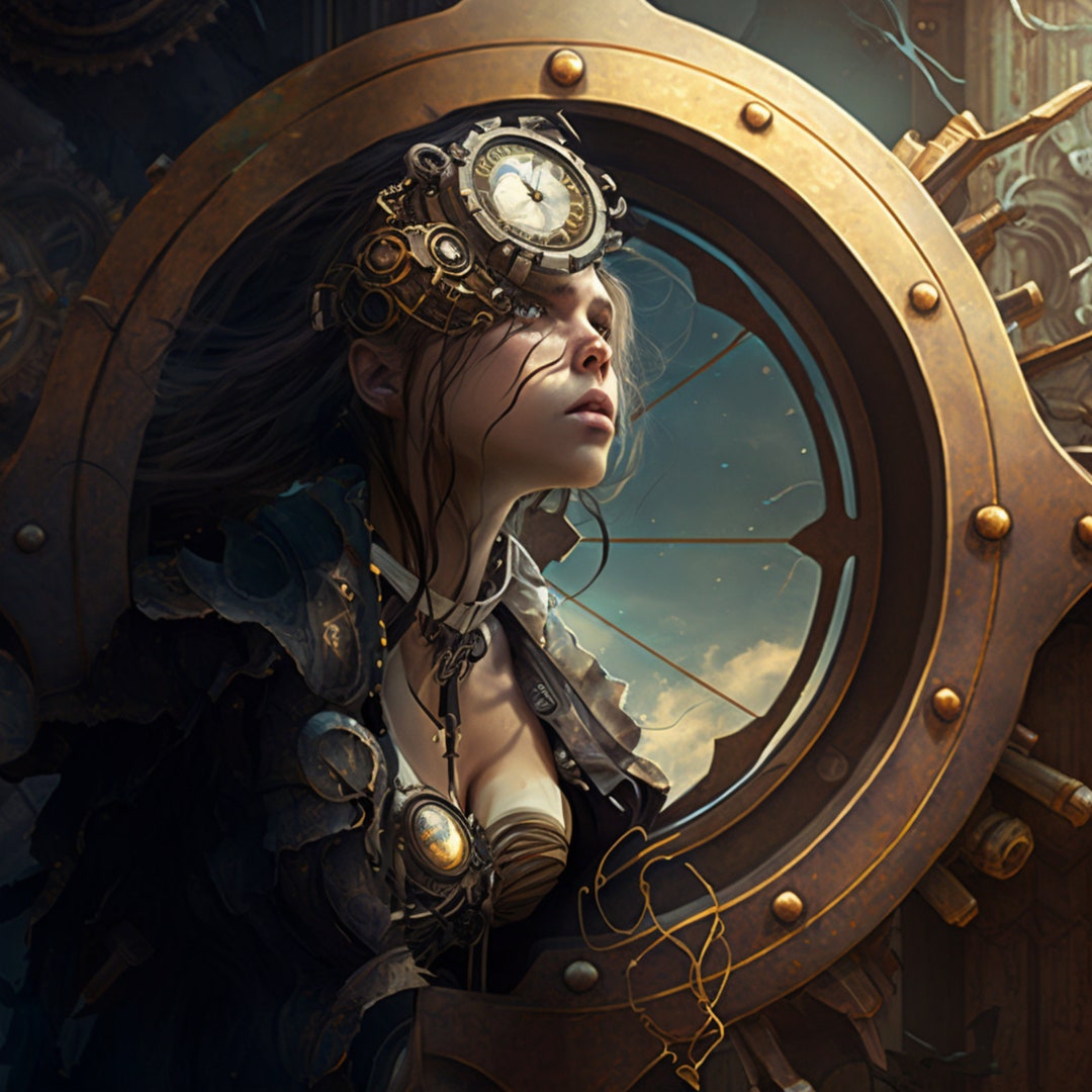 Steampunk Timeloop - Etsy