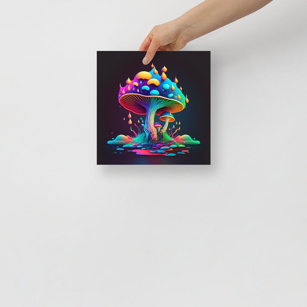 Shroom Poster - Etsy