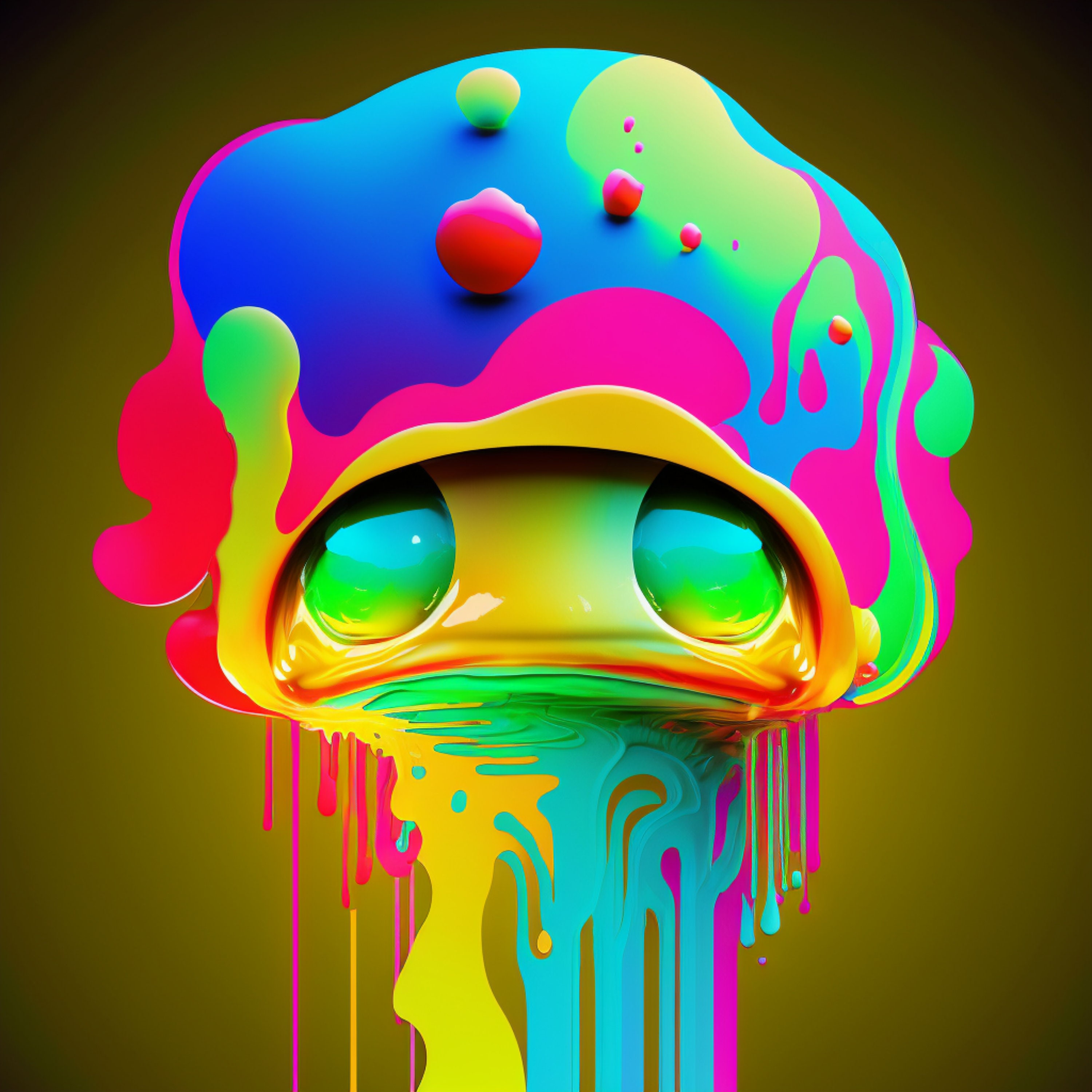 Scrubi Digital Trippy Drip - Etsy