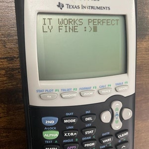 TI-84 Plus Calculator Texas Instruments - Etsy