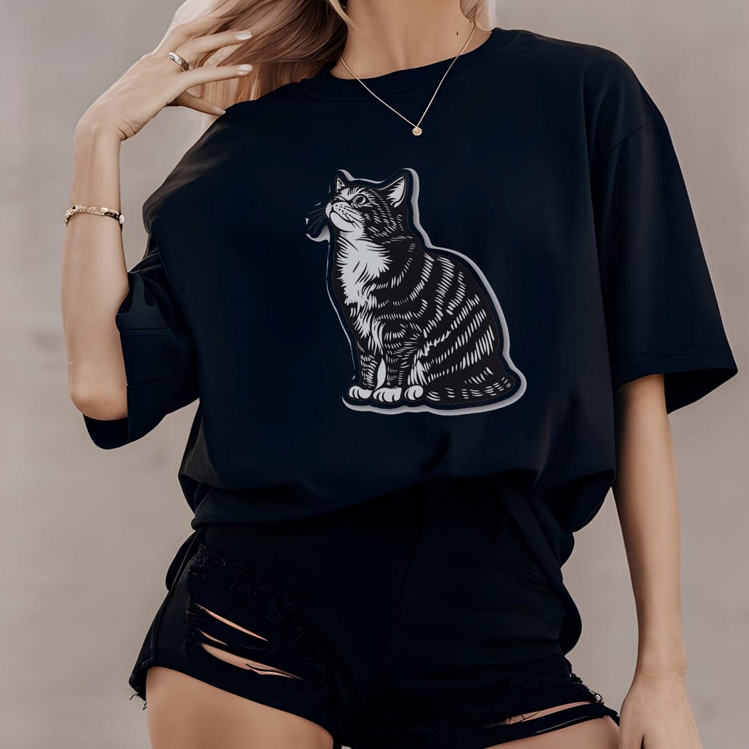 Kliban Cat Tshirt Bw Hopeful Kliban Styled Cat Gifts for Cat Mom and ...