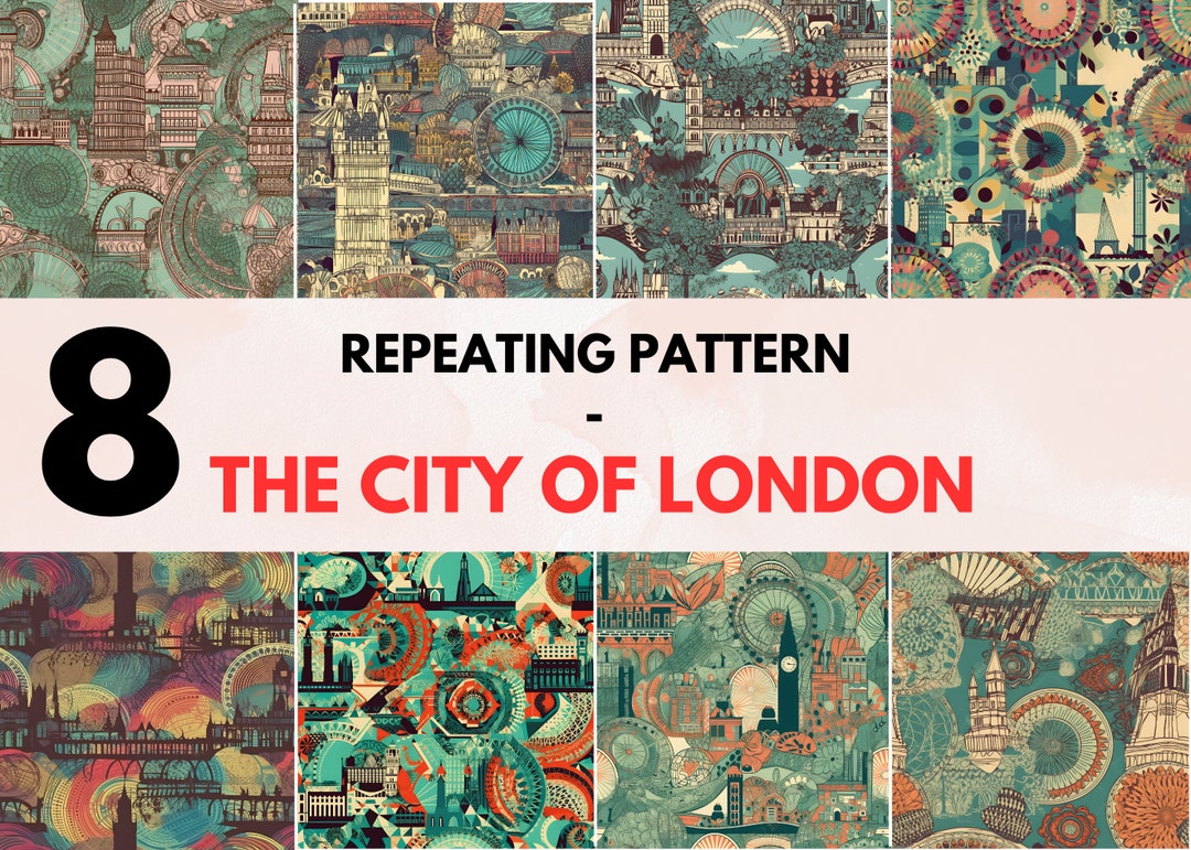 London City Patterns Digital Art Wallpaper | 1:1 Aspect Ratio | 8 ...