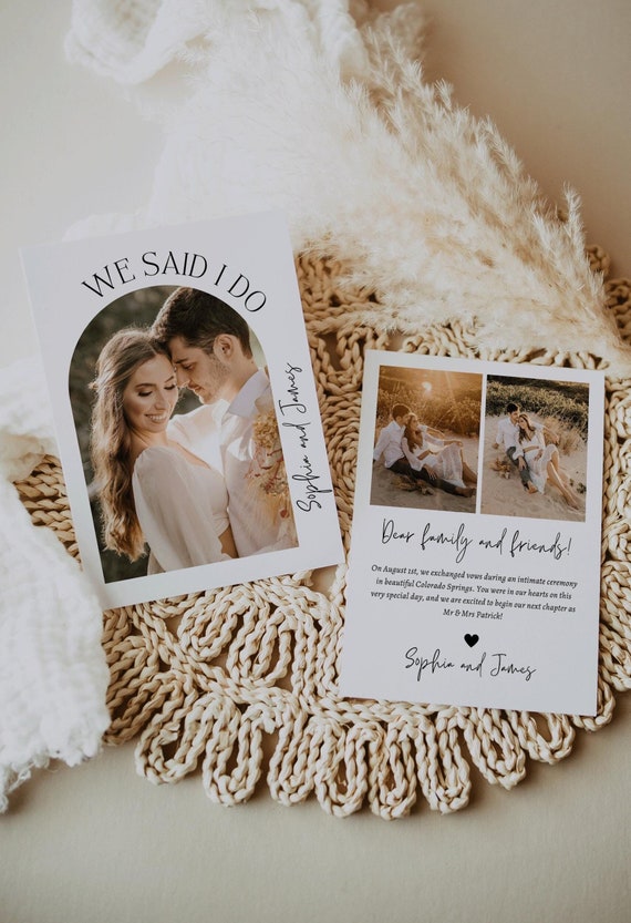 Tarjetas De Anuncio De Matrimonio