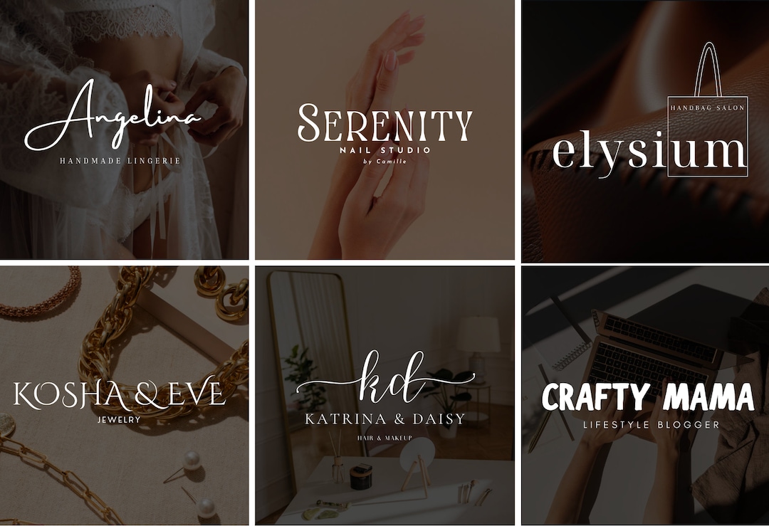 Custom Boutique Logo Design, Minimalist Logo Creation, Custom Hand ...