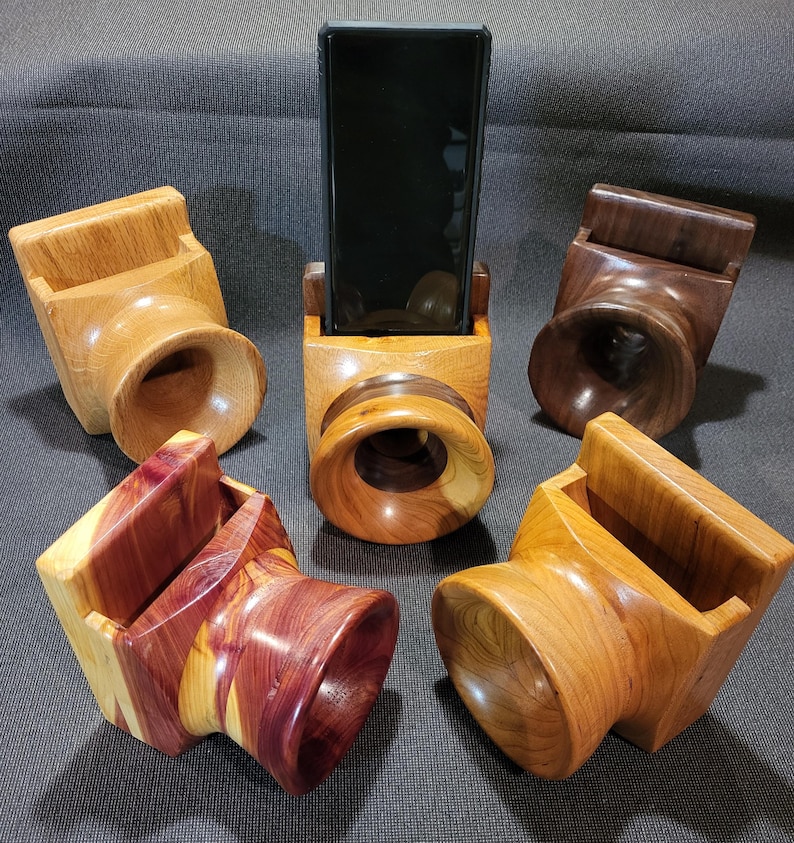 Handmade Wood Passive Amplifier for Smartphone, Wooden Phone Speaker - Etsy