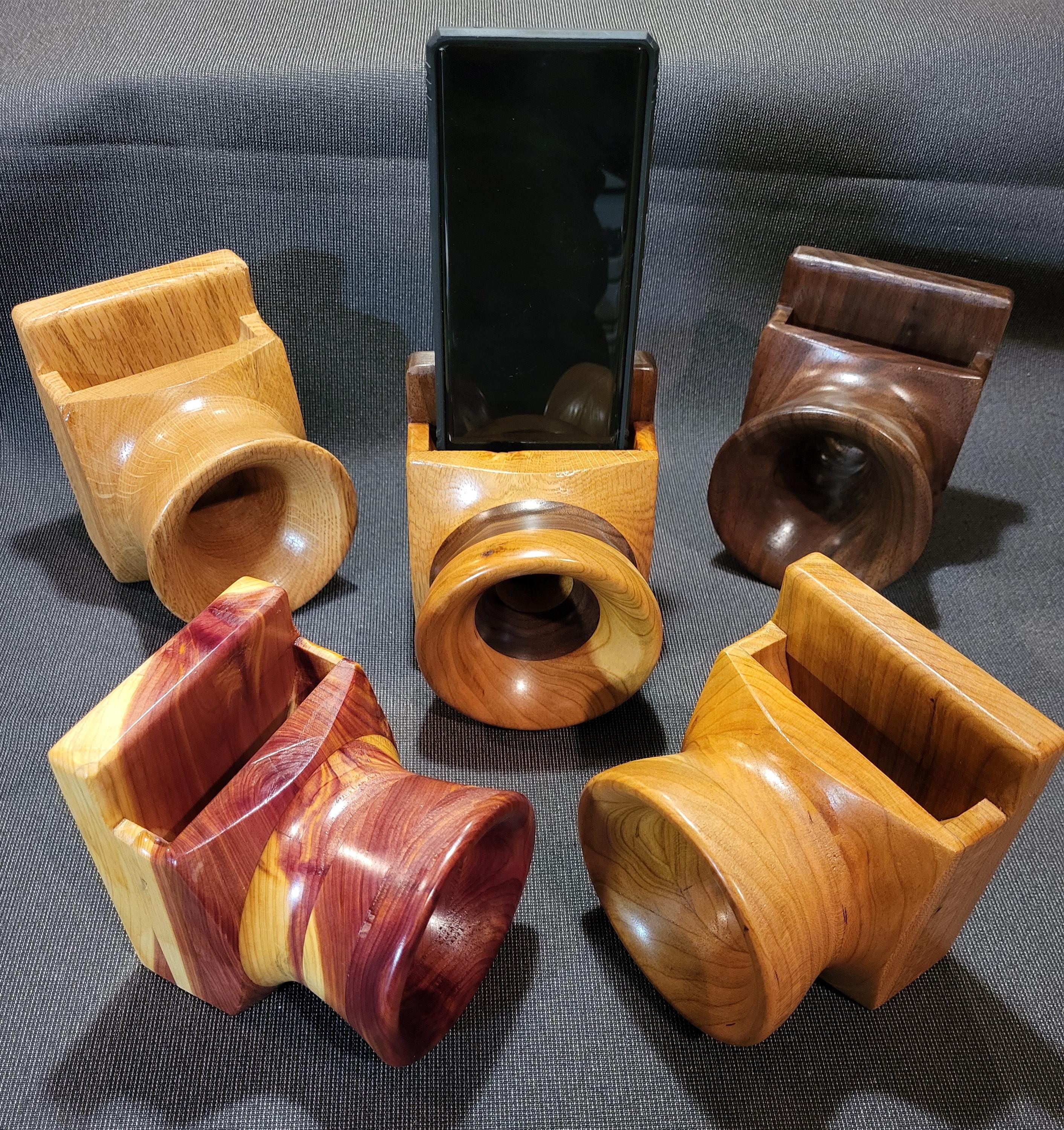 Handmade Wood Passive Amplifier for Smartphone, Wooden Phone Speaker - Etsy