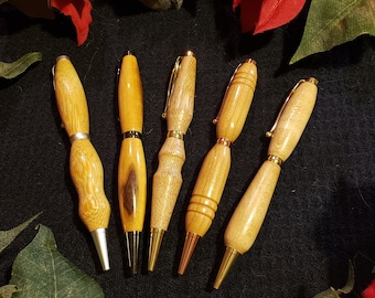 Handmade Wood Pens Unique Exotic Wooden Twist Ballpoint Pen P08 - Etsy