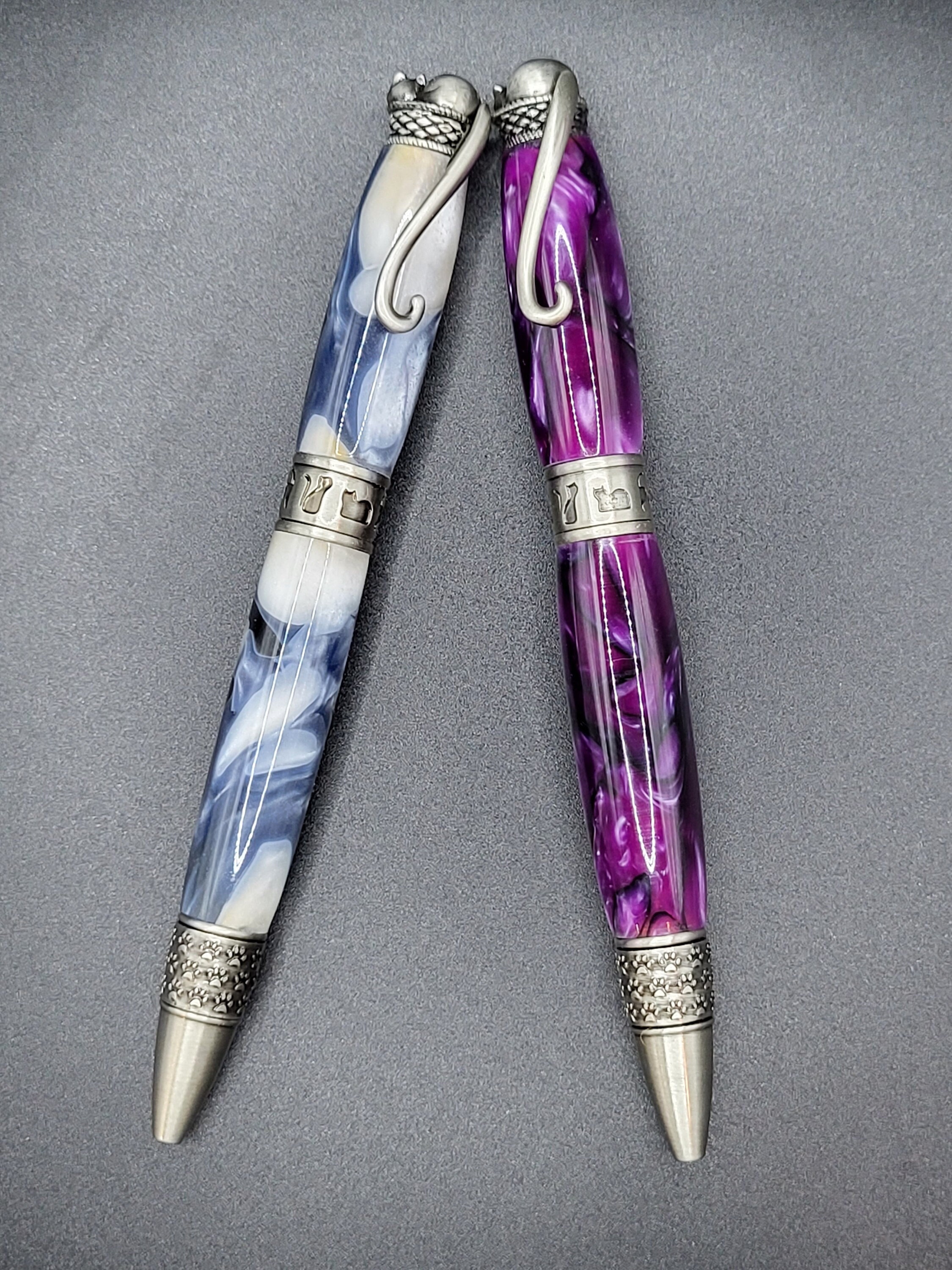 Cat Lover's Pen - Unique Handmade Acrylic or Wood Twist Ballpoint Pen ...