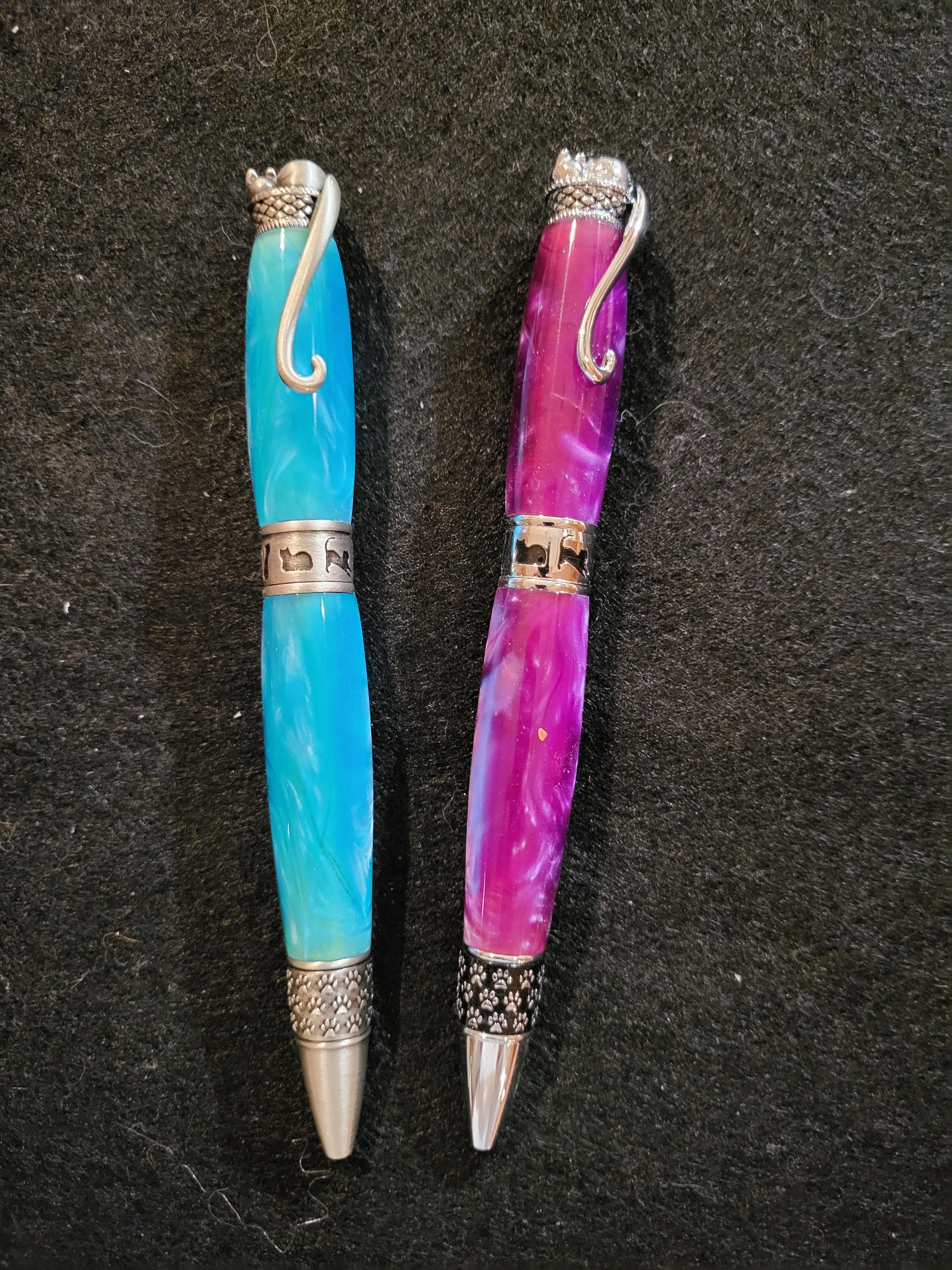 Cat Lover's Pen - Unique Handmade Acrylic or Wood Twist Ballpoint Pen ...