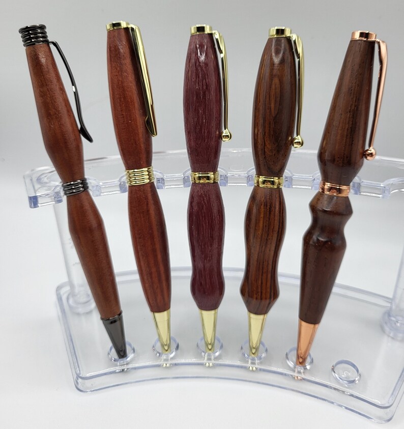 Handmade Wood Pens - Unique Exotic Wooden Twist Ballpoint Pen - P08 - Etsy