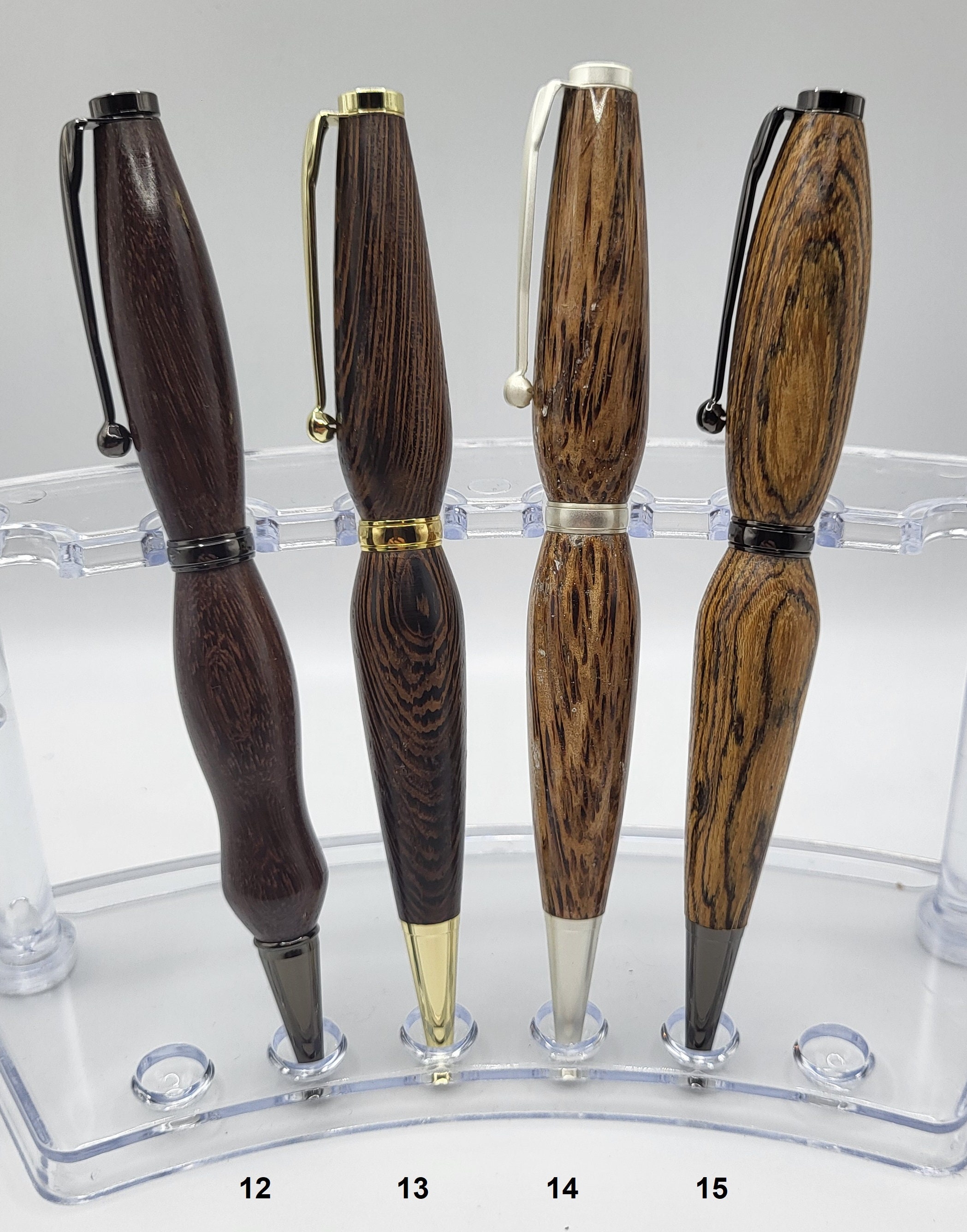 Handmade Wood Pens - Unique Exotic Wooden Twist Ballpoint Pen - P07 - Etsy