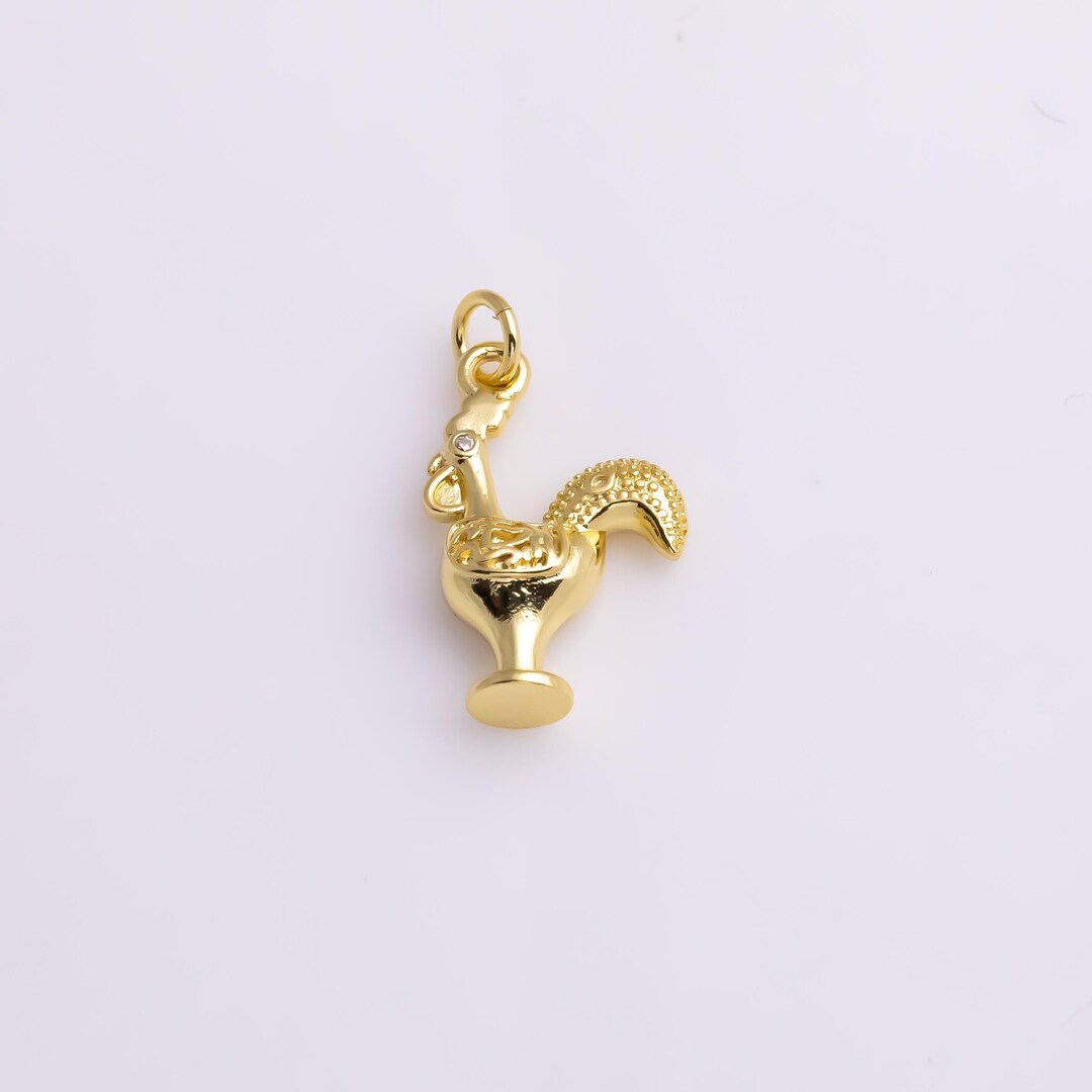 Mini Chicken Charm Pendant Rooster Charm Necklace Bracelet Earring ...