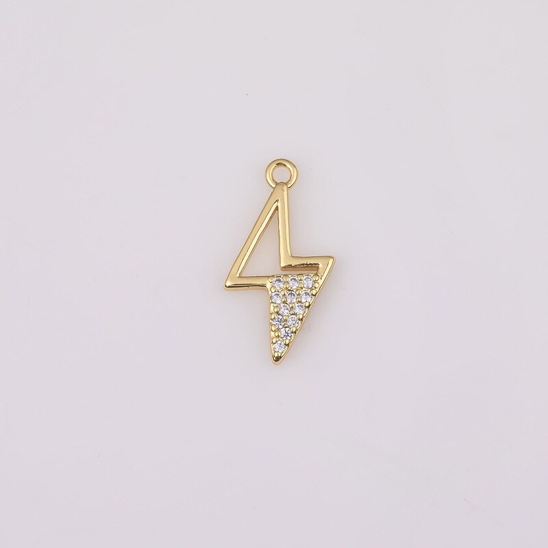 Lightning Charm - Etsy