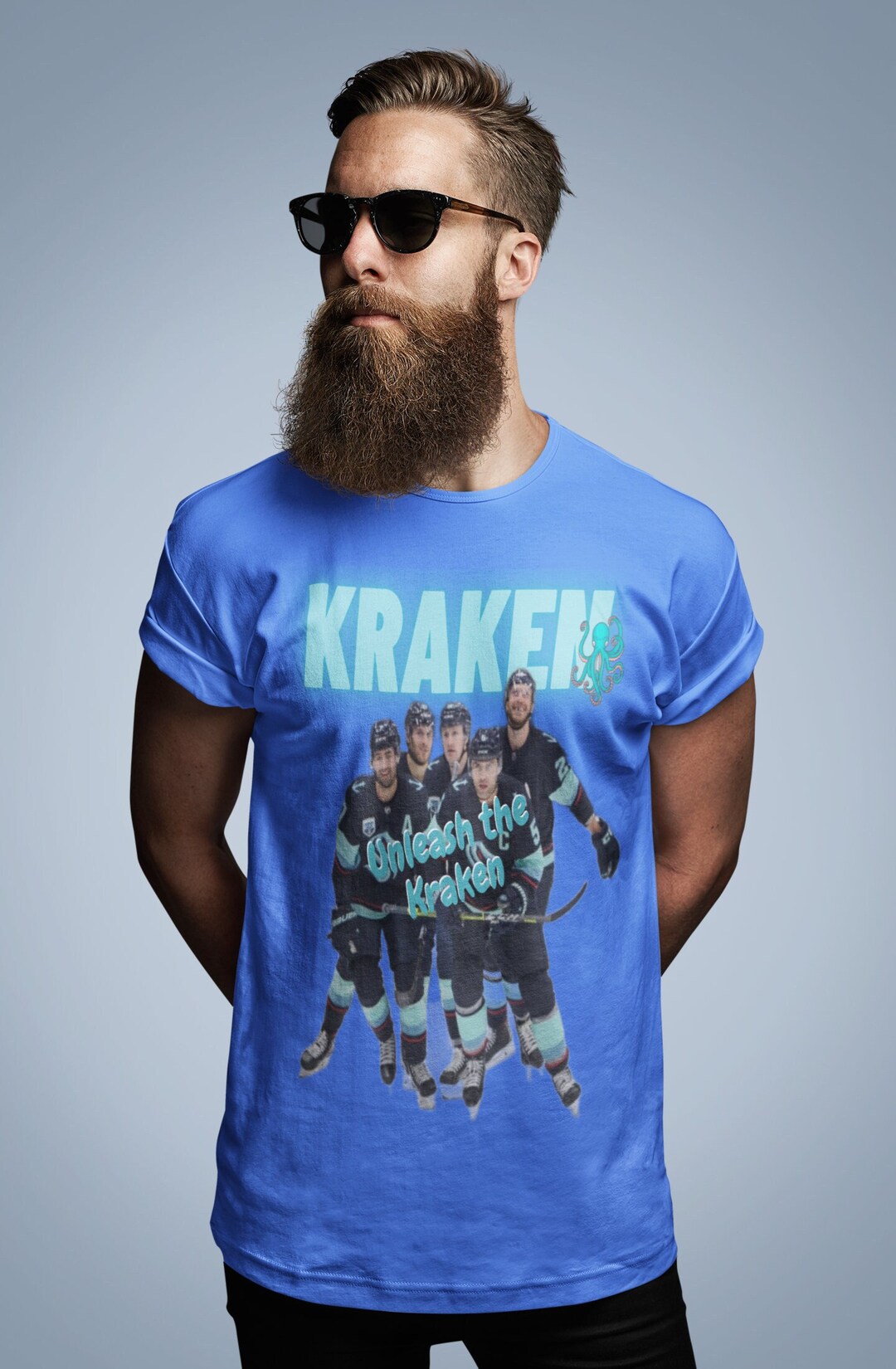 Seattle Kraken T Shirt NHL Hockey Seattle Kraken Jared Mccann Vintage ...