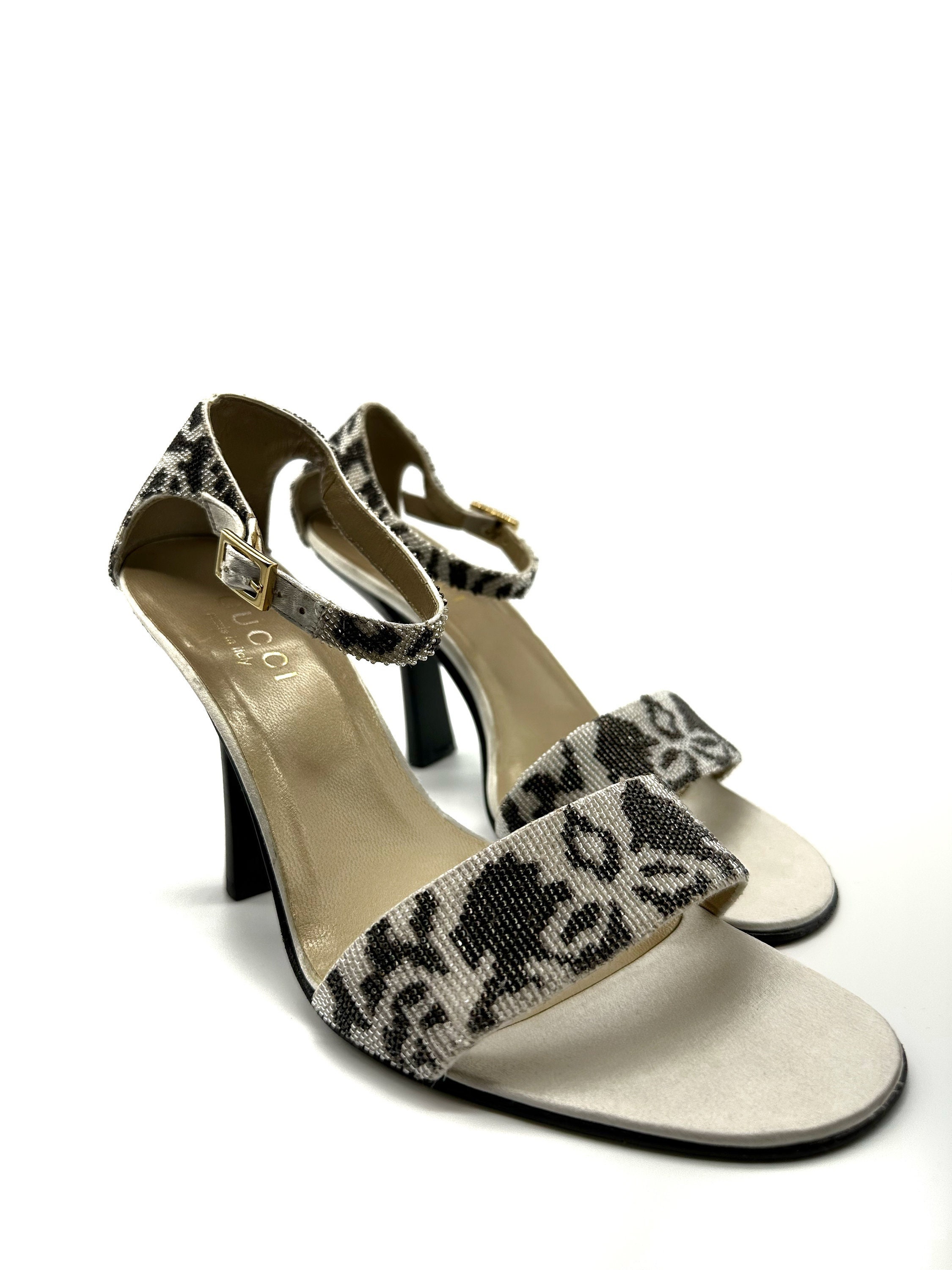 Gucci Size EU37.5/7.5 Rare Vintage Shell Heels by Designed Tom Ford - Etsy