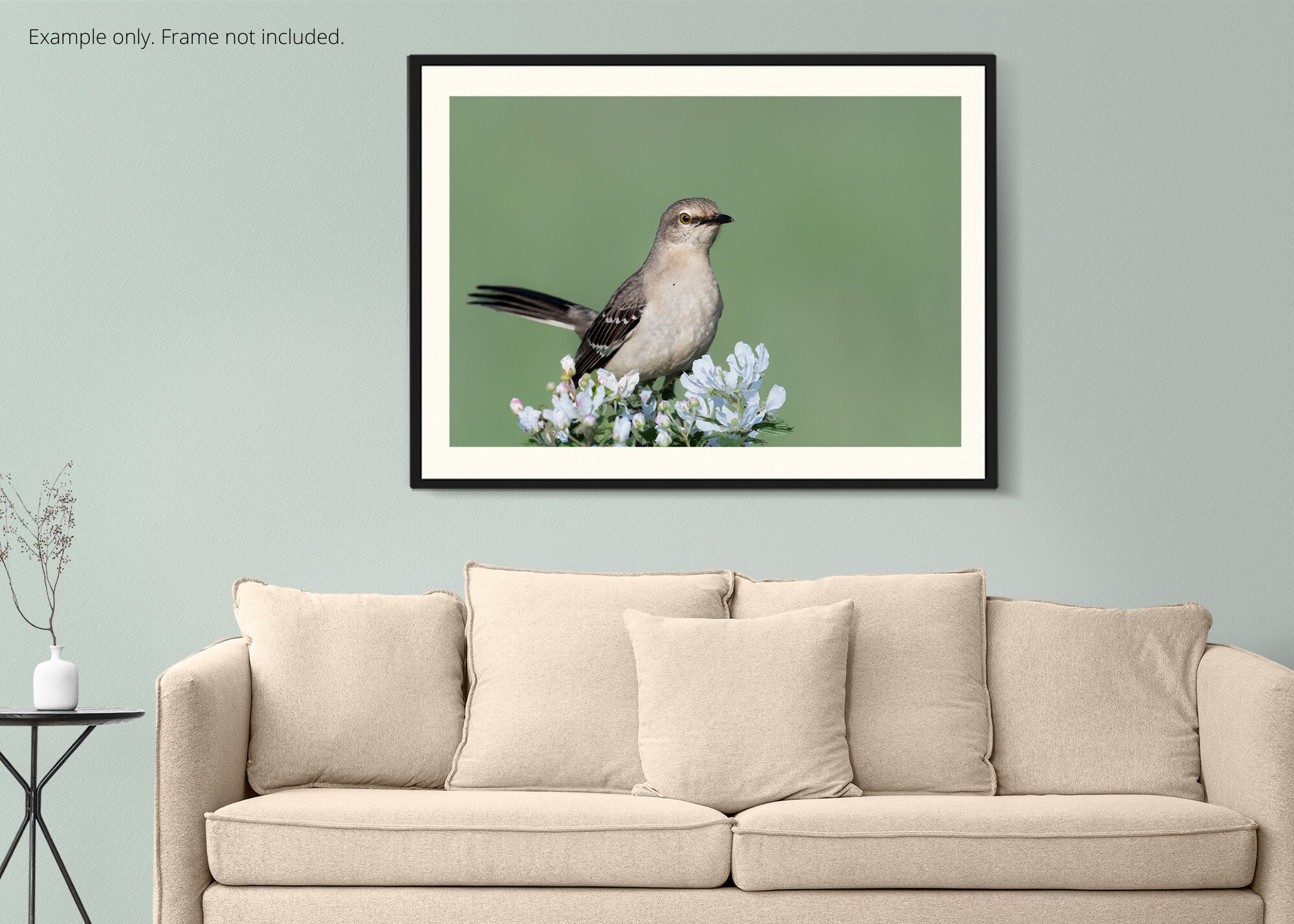 Northern Mockingbird Print, Spring Bird Fine Art Photography, Bird in ...