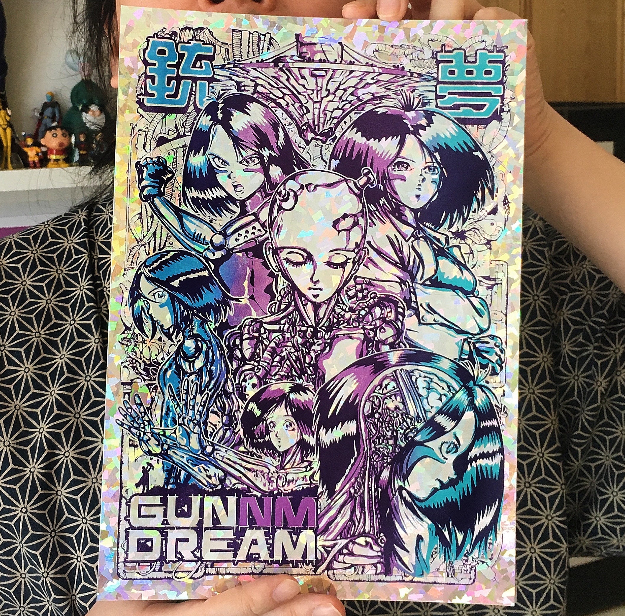 Gunnm - Alita - Battle Angel Alita - Hand Made Screen Print - Etsy