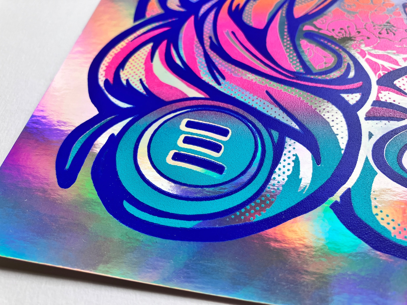 Vocaloid Hand Made Holographic Screen Print - Etsy