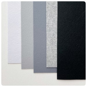 Full Collection Hard Felt. Craft Felt 1.2mm // (11"x9"). 38 Colors ...
