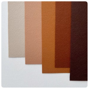 Full Collection Hard Felt. Craft Felt 1.2mm // (11"x9"). 38 Colors ...