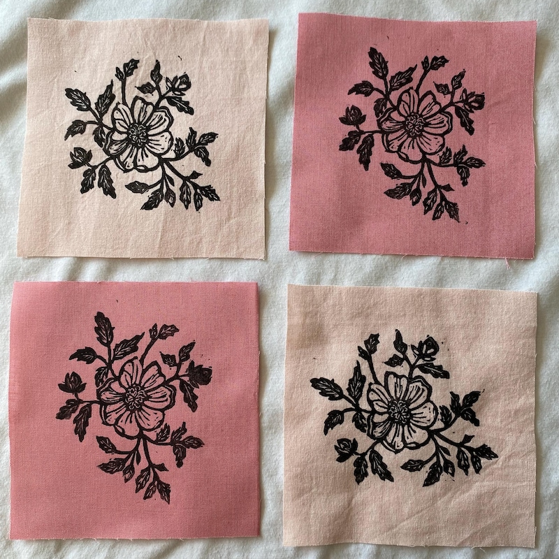 Scrap Fabric Flower Patch - Etsy