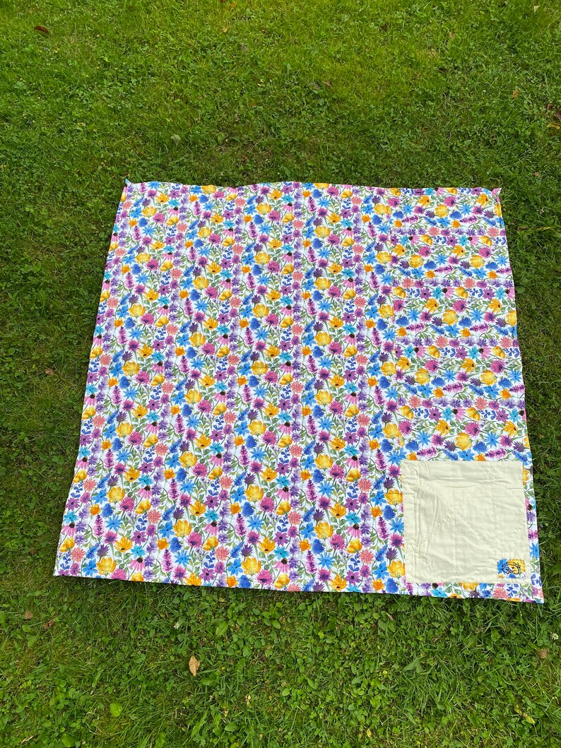 Milk + Honey Quilt | Checkered Cotton Quilt, Hand Quilted - Etsy