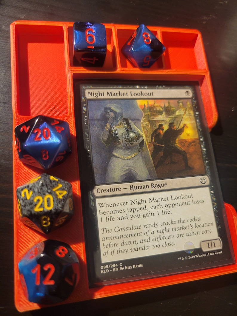 MTG Commander Tray - Etsy