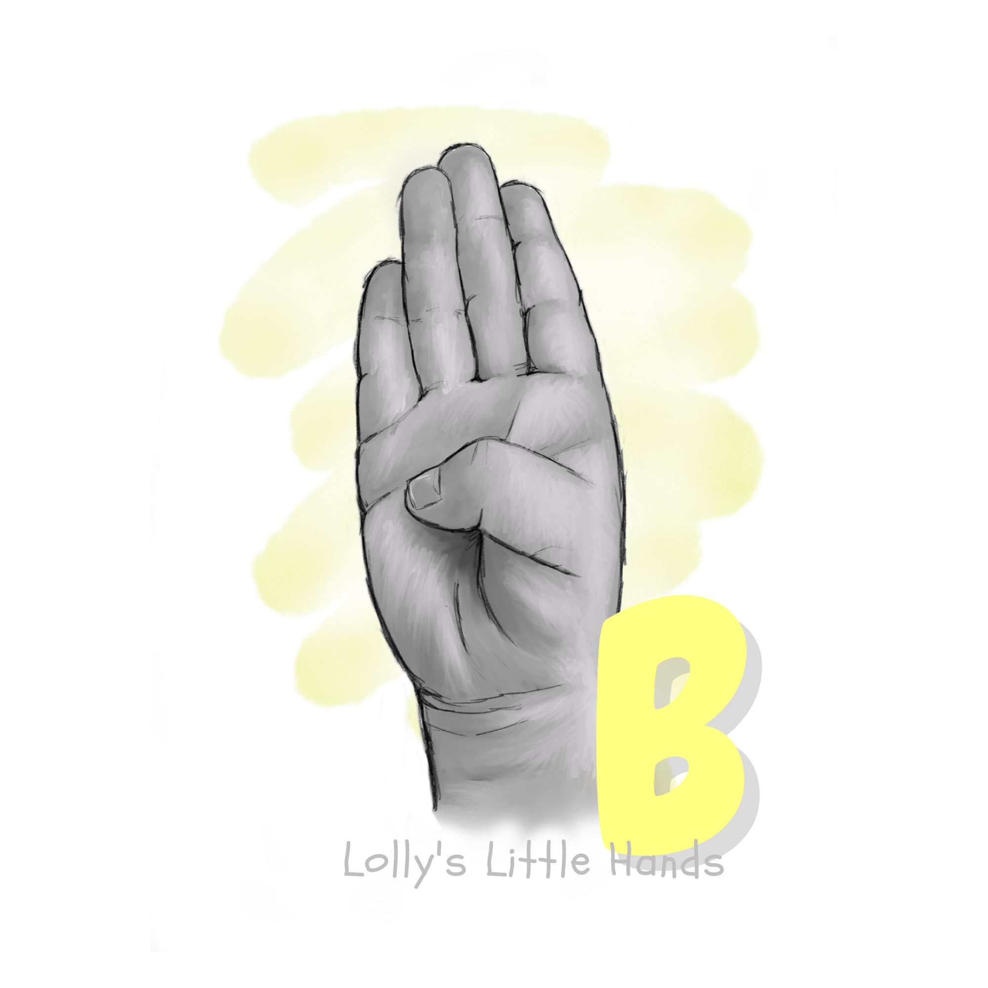 ABC Letter ASL Sign Language ABC Digital Print Printable - Etsy