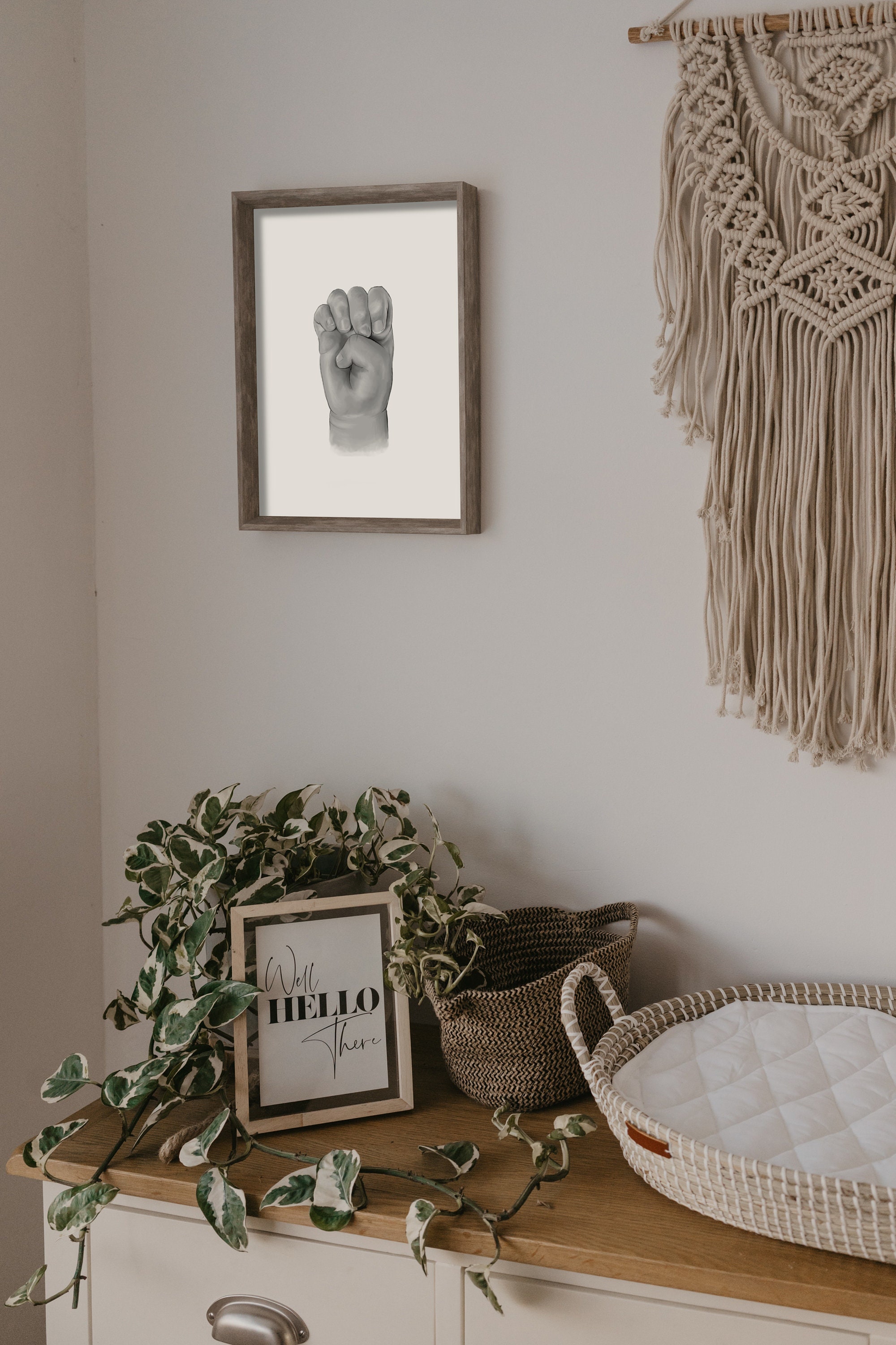 Letter E ASL Sign Language E Digital Print Printable - Etsy