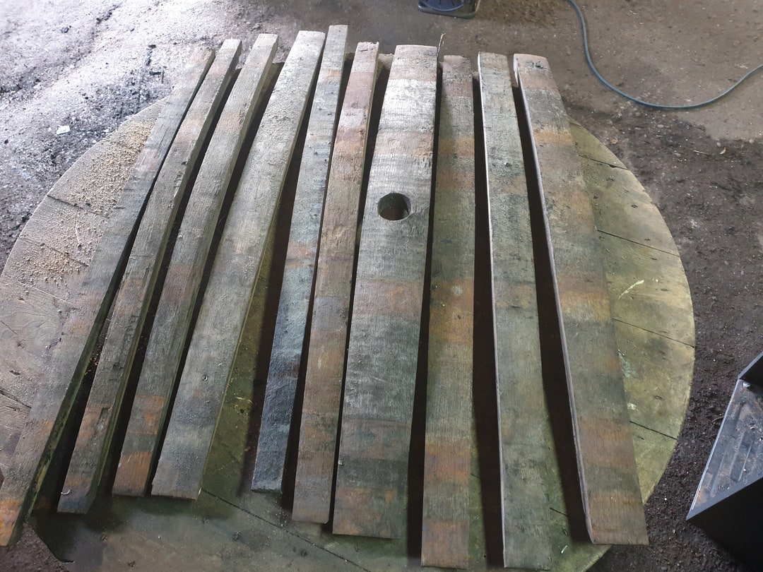1x Solid Wood Oak Whiskey Barrel Staves Pieces Whisky Barrels - Etsy