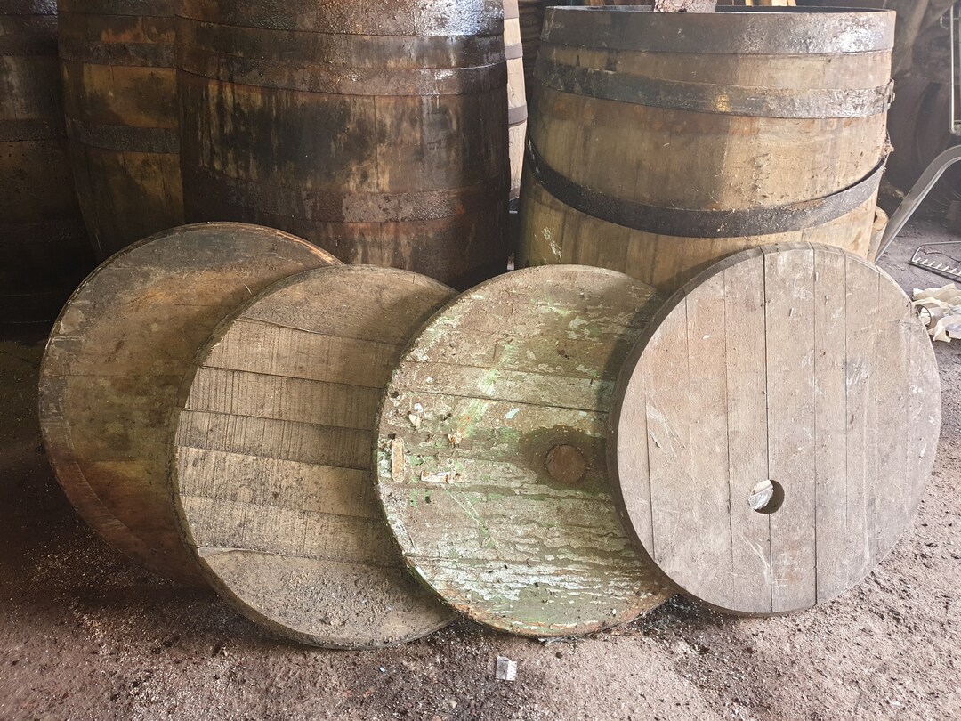 Oak Barrel Lids / Tops / Heads From Whisky Bourbon Wine and Port ...