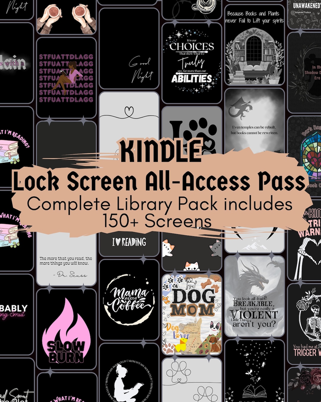 Kindle Lock Screen All Access Pass Lifetime Designs Library With ...