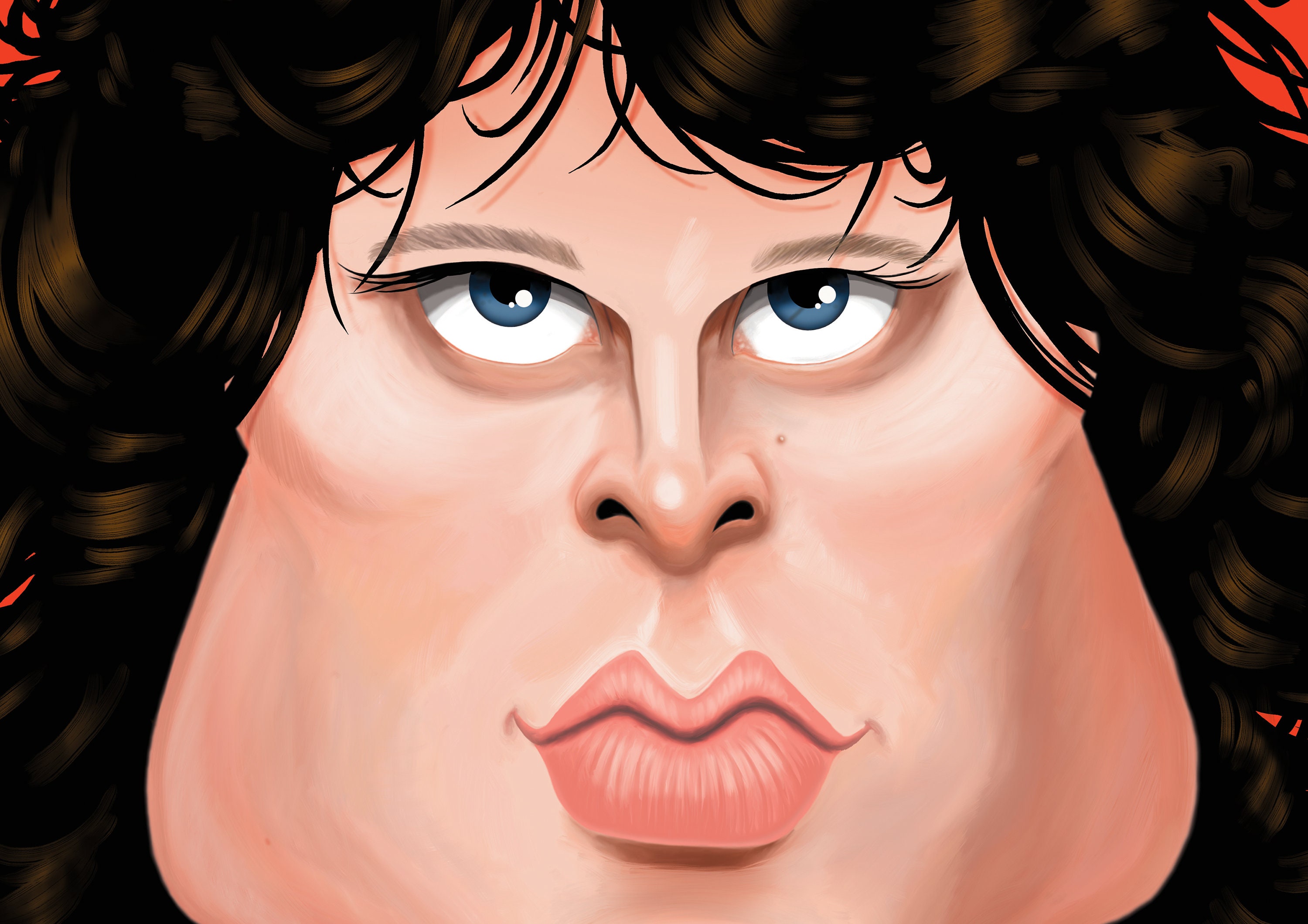 JIM MORRISON A1 Size, Limited Edition Print, Caricature by Darren Green ...