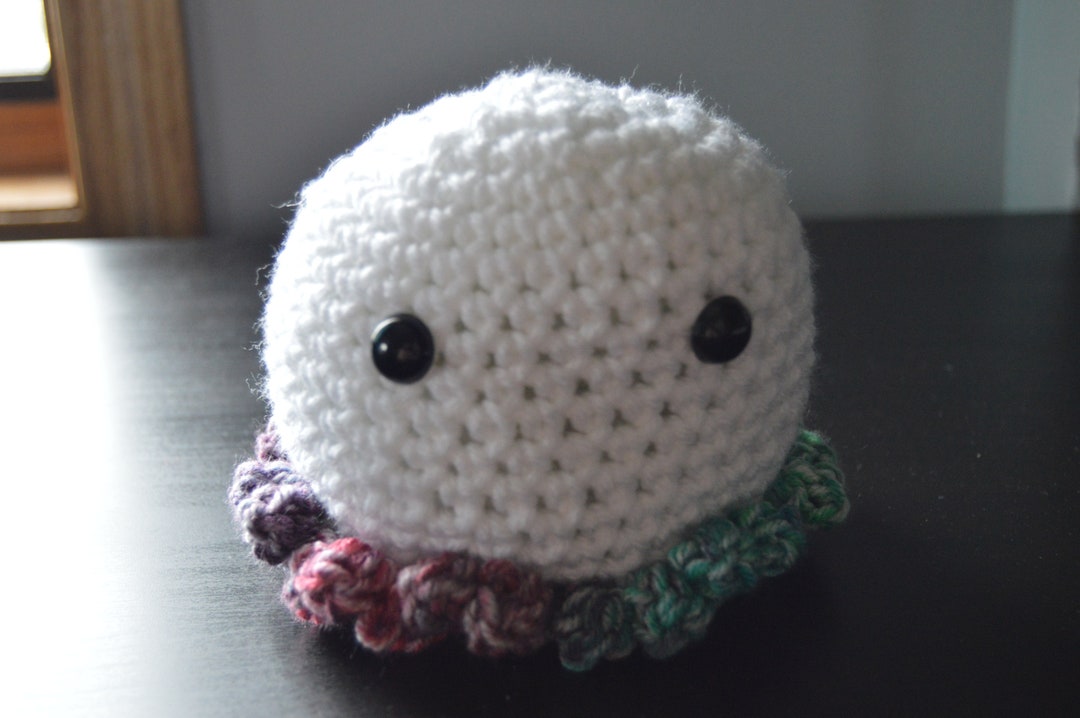 Handmade Crochet Amigurumi Ghost Stuffie - Etsy