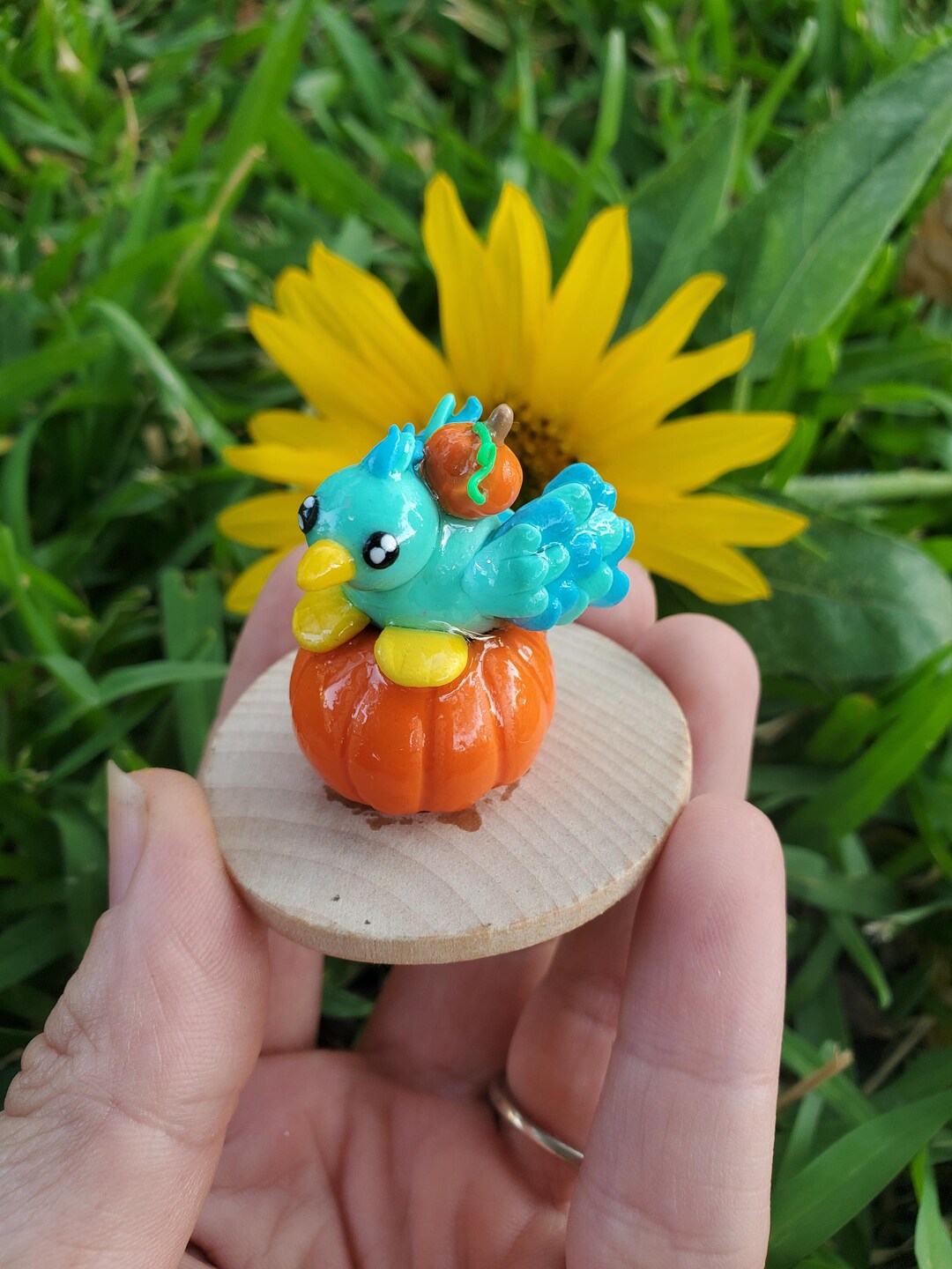 Bessie Blue Bird Figurine - Etsy