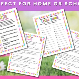 Easter Game Bundle for Kids | 16 Fun Holiday Activities for Classroom ...