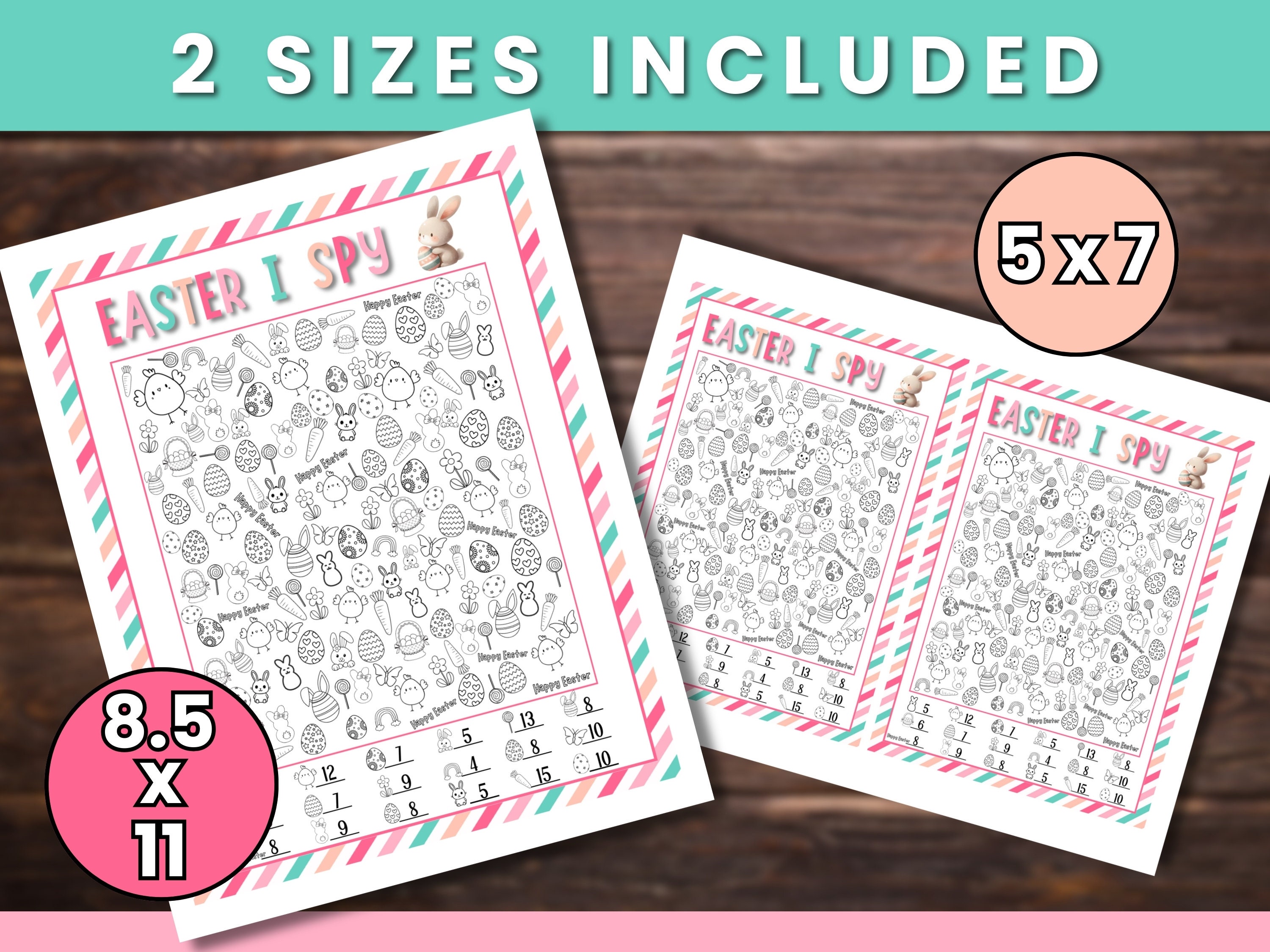 Easter I Spy Game Card for Kids - Printable Easter Activity for School ...