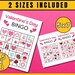 Valentines Day Printable Bingo Game Cards - Classroom Activities for ...
