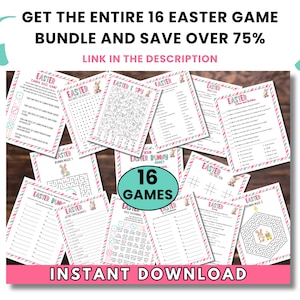 Easter Word Search Printable Game Card for Kids - Fun Activity for Home ...