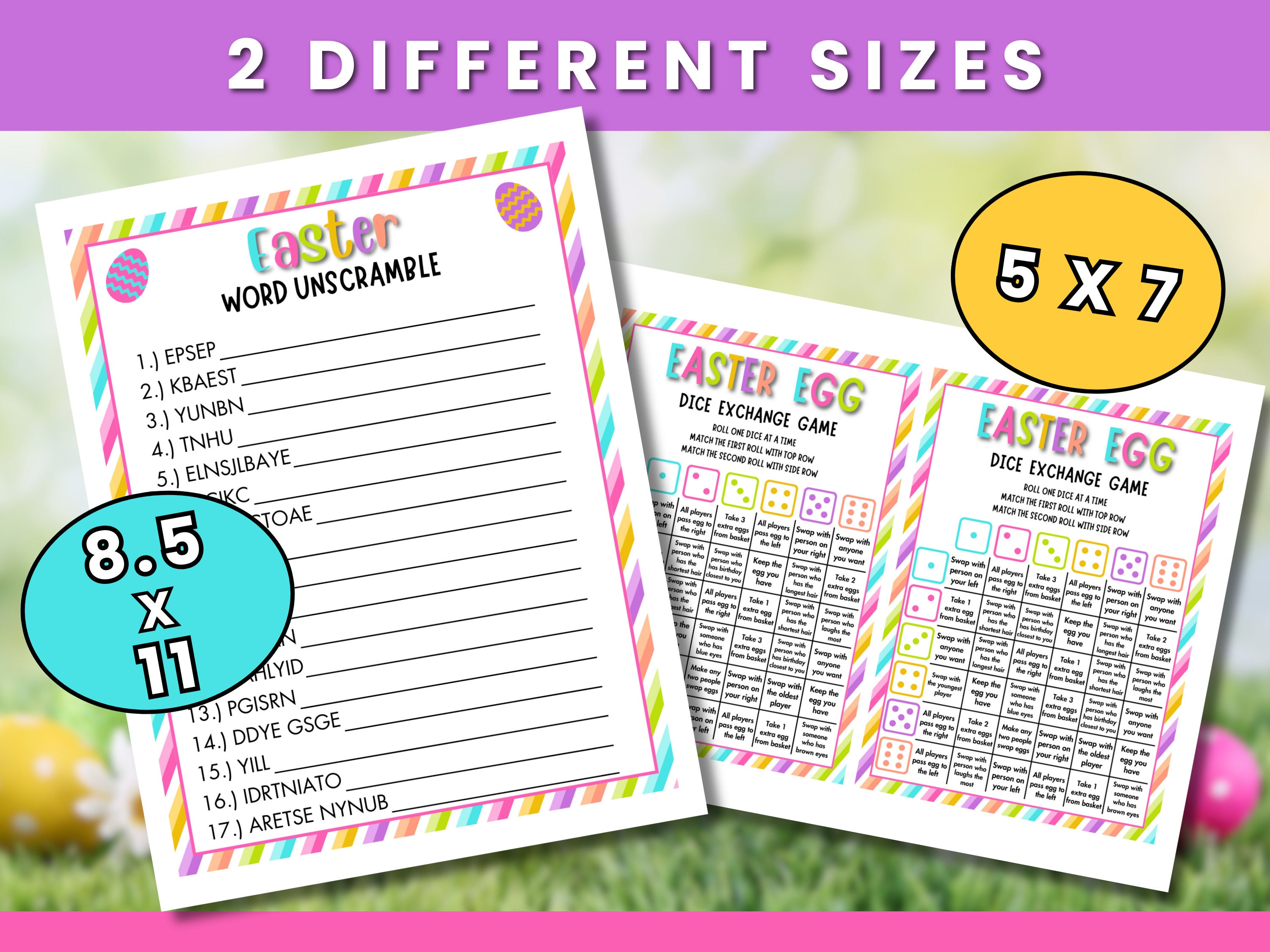 Easter Game Bundle for Kids | 16 Fun Holiday Activities for Classroom ...