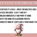 Valentine's Day Word Search Printable Game Card - Fun Valentine ...