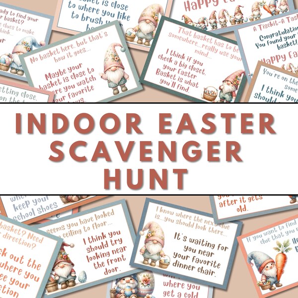 Easter Scavenger Hunt for Kids - Etsy