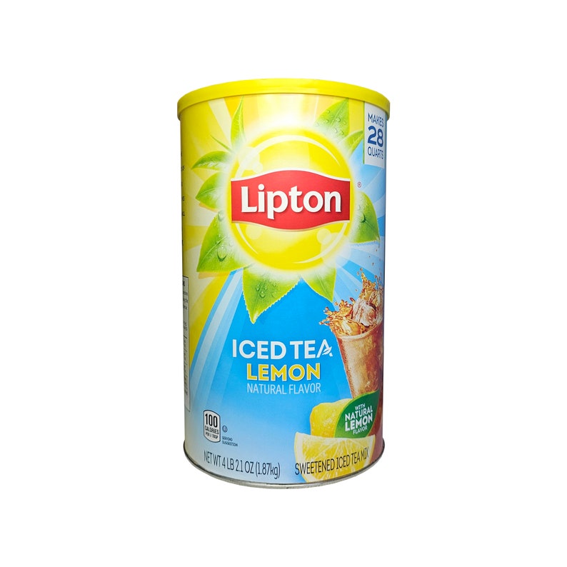 Lipton Iced Tea Diversion Safe Stash Screw Lock Lid Air Tight Smell ...