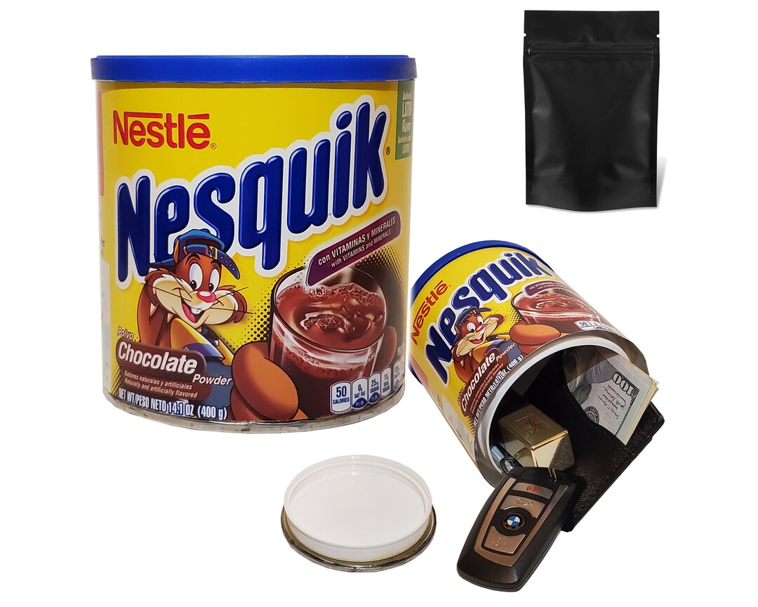 Nesquik Diversion Safe Stash Screw Lock Smell-proof Container - Etsy