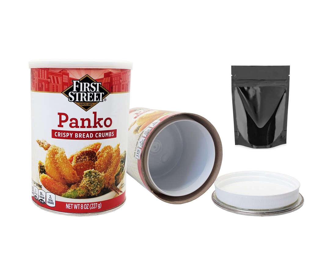 Panko Bread Crumbs Diversion Safe Stash Can Screw Lock Smell-proof ...