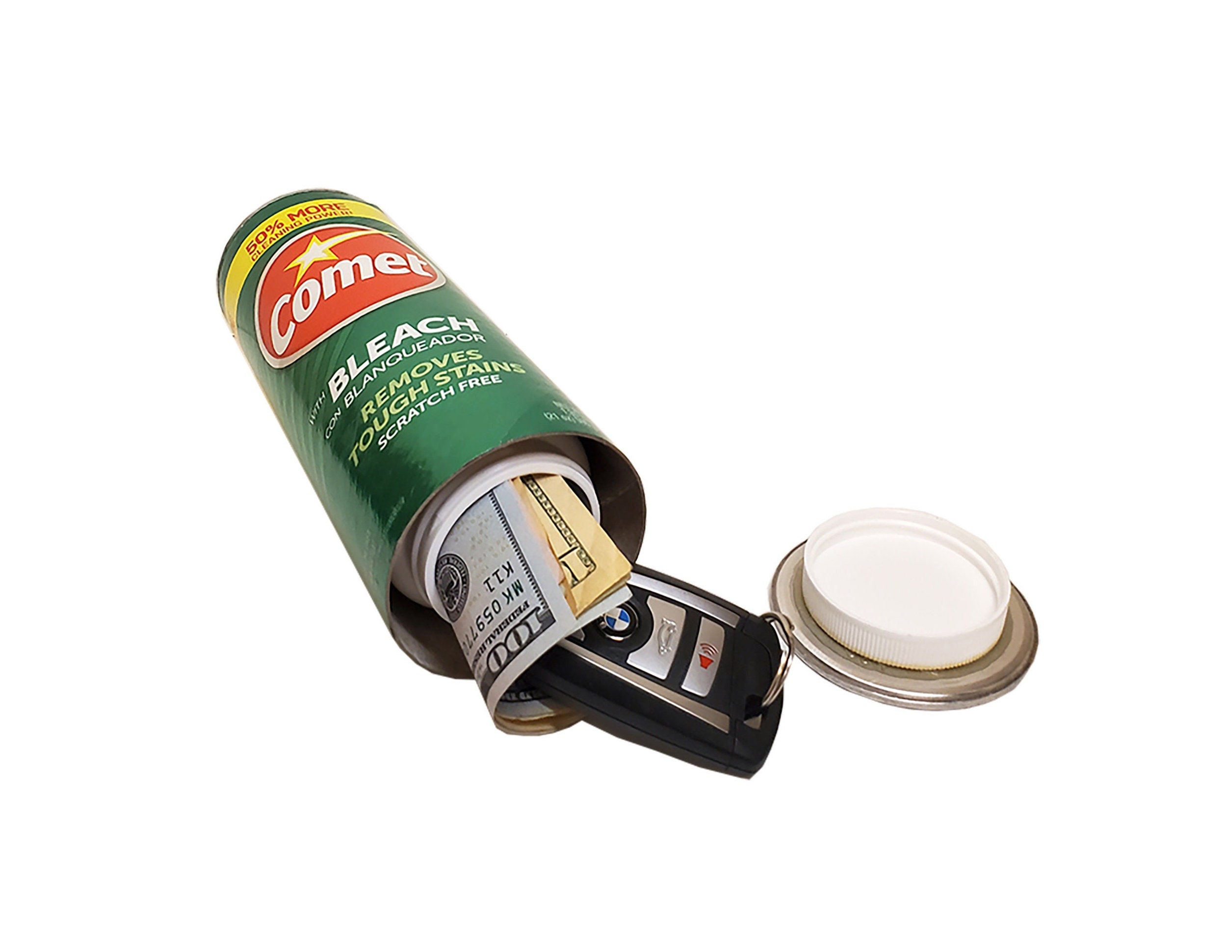 Comet Diversion Safe Stash Screw Lock Smell-proof Container + 1 Free ...