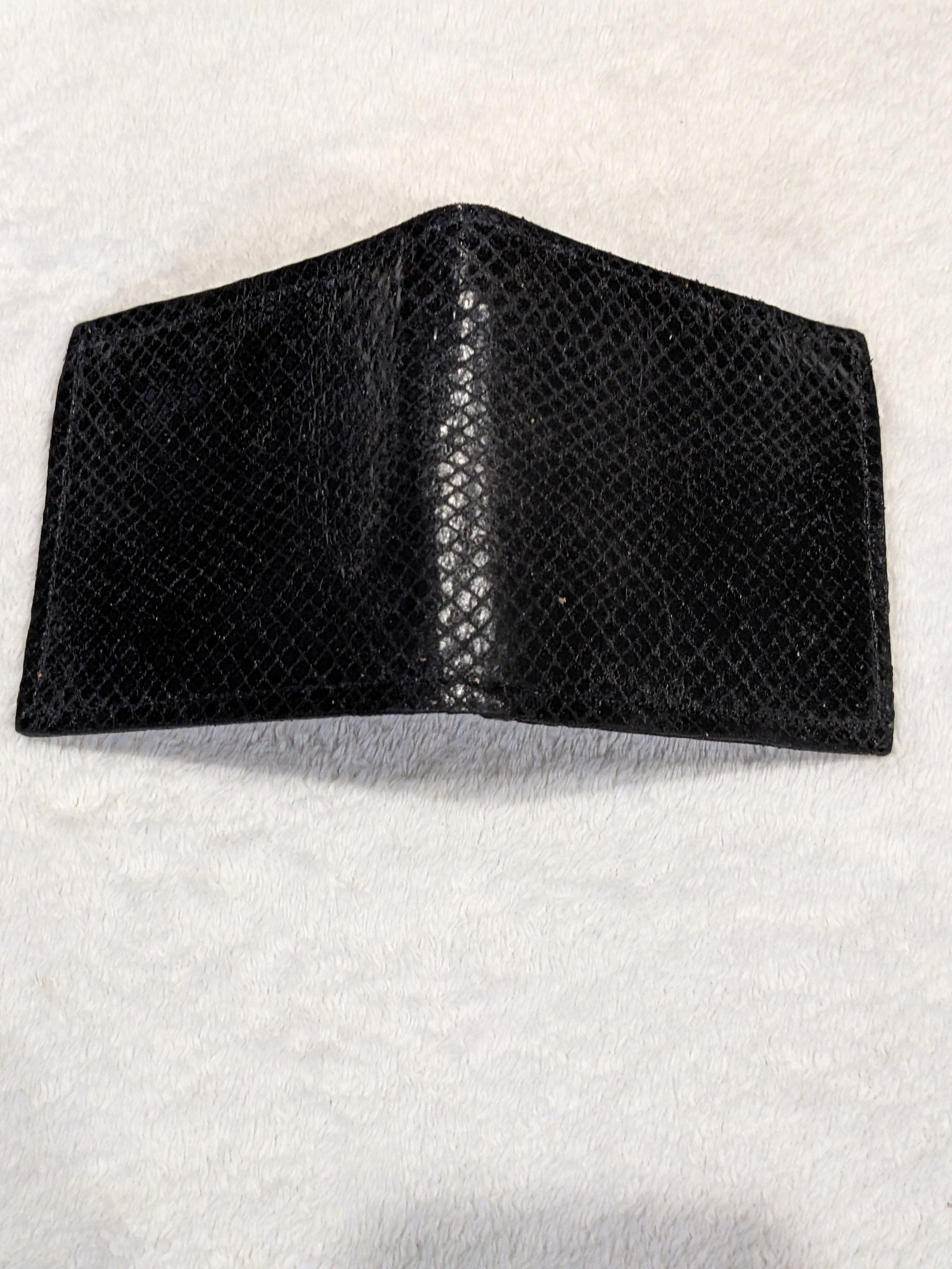 Prison Leather Work - Black Wallet - Handcrafted - Gift - Etsy