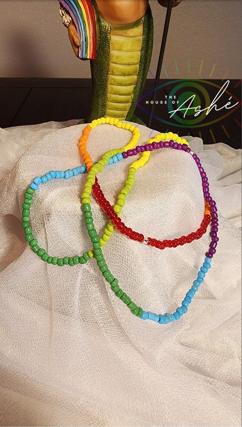 Oshumare, Oshunmare, Oxumare St. Sebastian Collares Elekes Ochumare ...