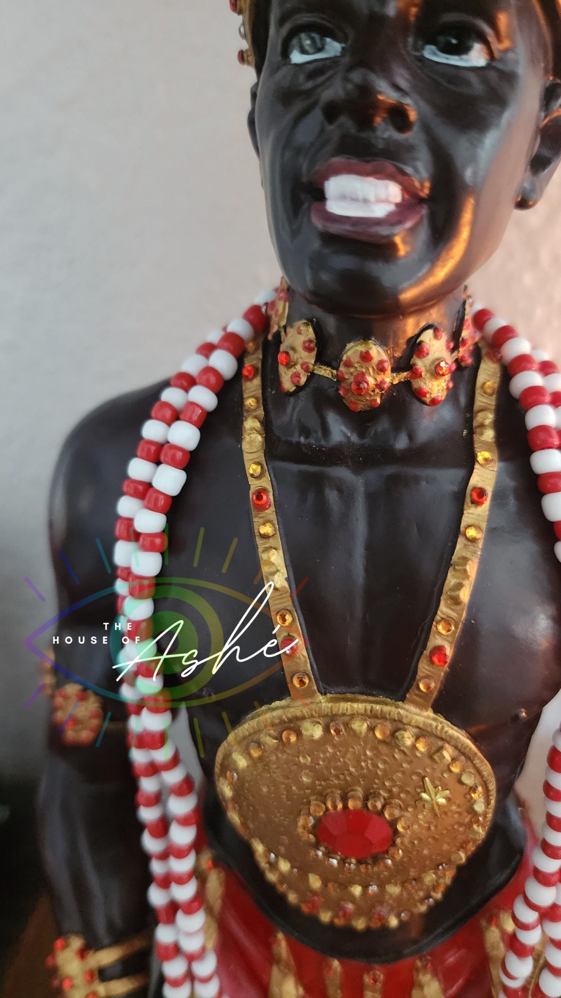 Santa Barbara Chango Collares Elekes St. Barbara Saint - Etsy