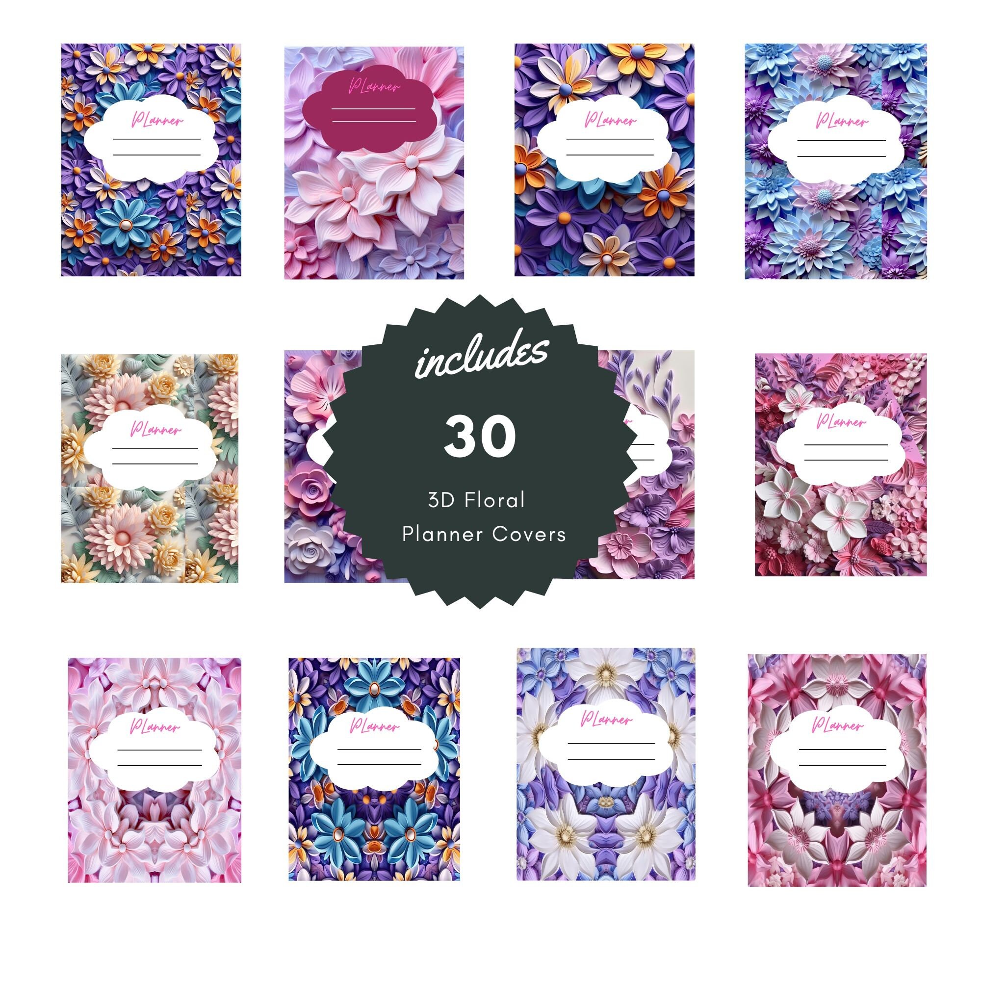 Fillable and Editable Monthly Planner Digital Editable Monthly ...